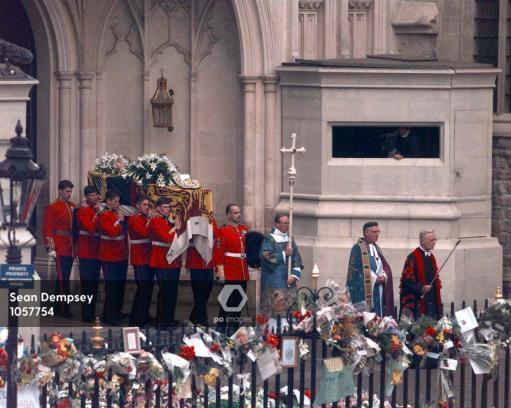 Princess Diana Funeral Procession Funeral Princess Diana Westminster